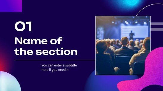 Modern Style Symposium Presentation Template Presentation