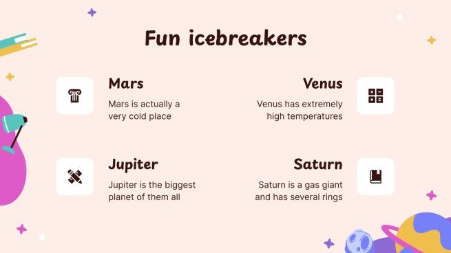 Back to School Activities for Elementary Presentation