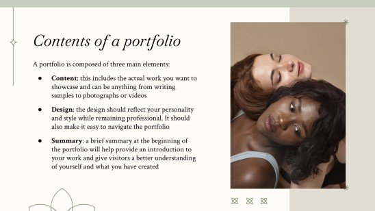 Elegant Portfolio with Introduction Presentation