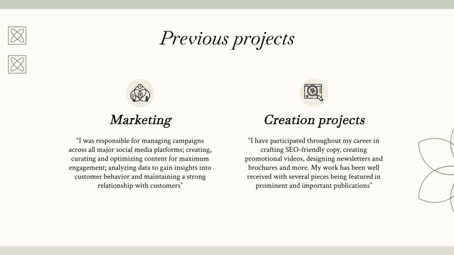 Elegant Portfolio with Introduction Presentation