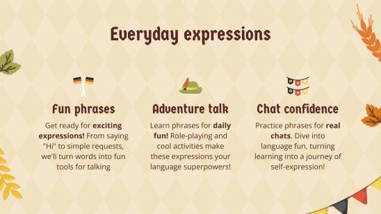 Holidays and Cultural Traditions Vocabulary - German