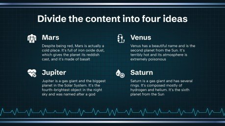 Heart Rate Monitor Theme for Medical Presentation