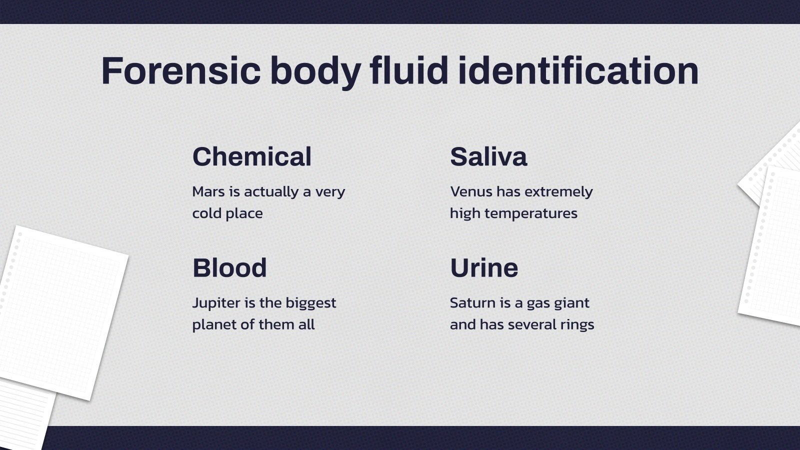 Forensics Science Master's Degree: Treatment of the Corpse