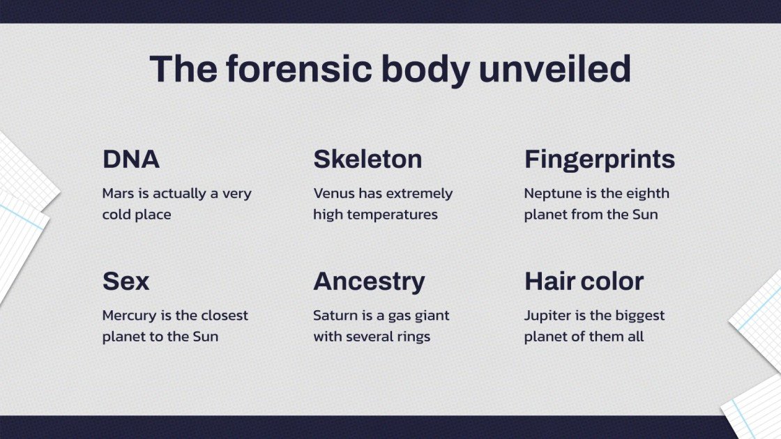 Forensics Science Master's Degree: Treatment of the Corpse