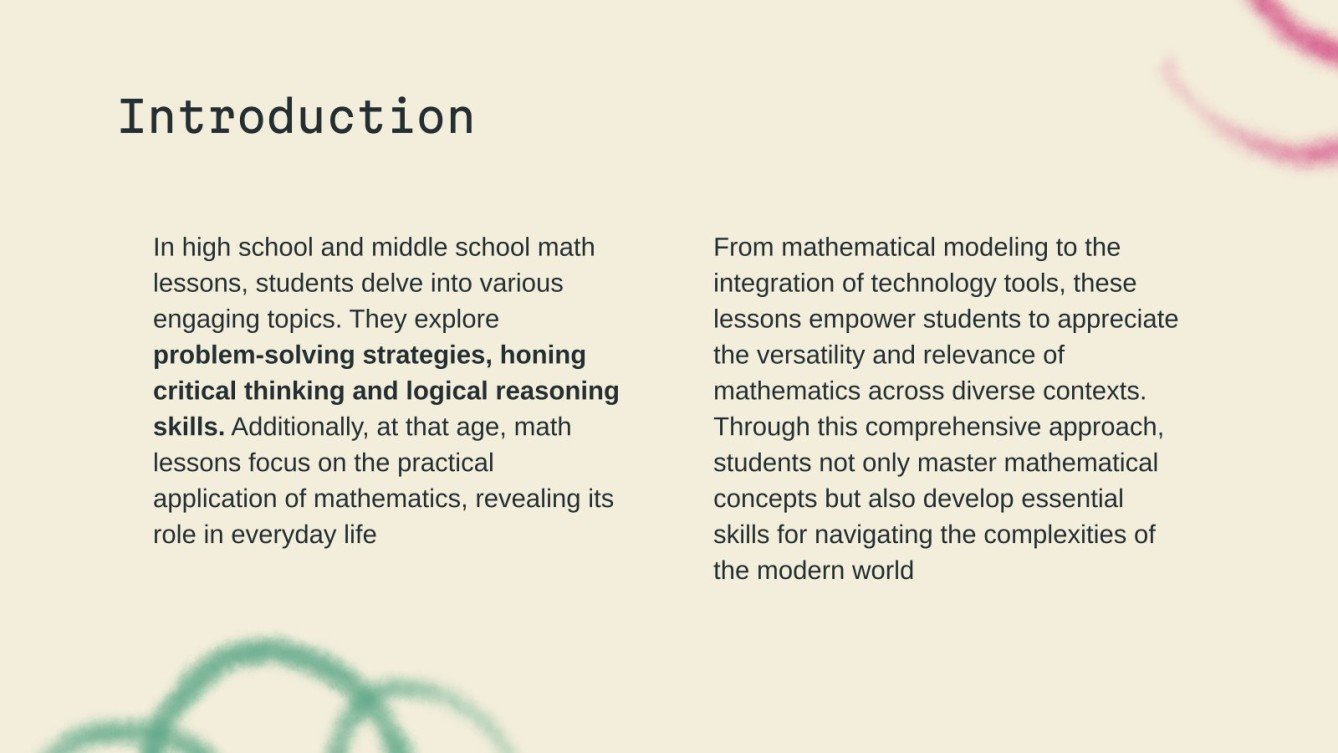 Mathematical Reasoning and Problem-Solving - 7th Grade