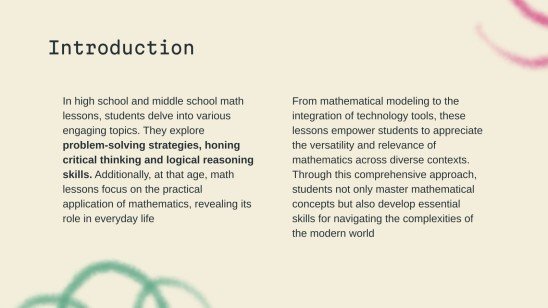 Mathematical Reasoning and Problem-Solving - 7th Grade