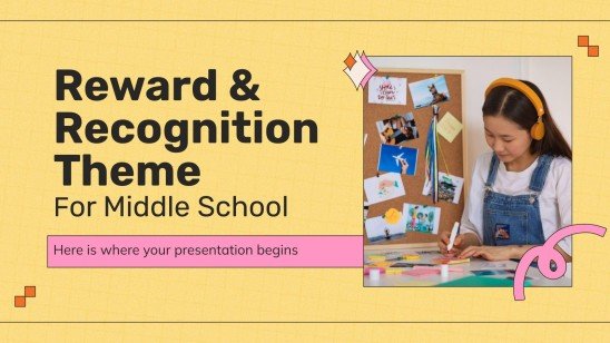Reward & Recognition Theme for Middle School Presentation