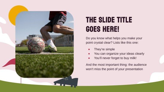 Soccer Theme Presentation