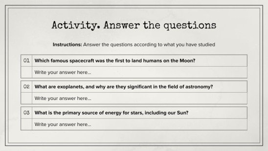 Activities to Celebrate International Astronomy Day