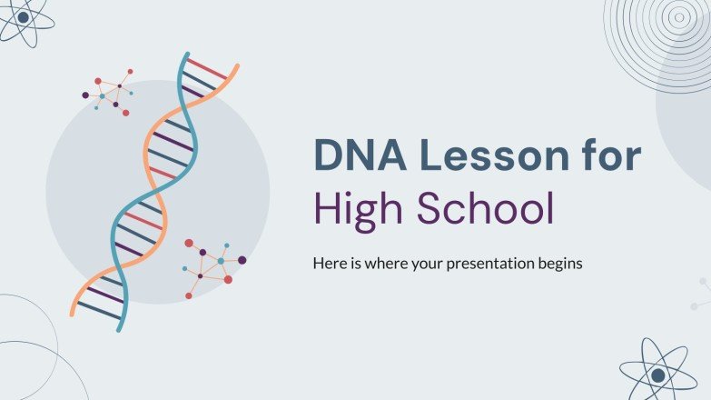 DNA Lesson for High School Presentation