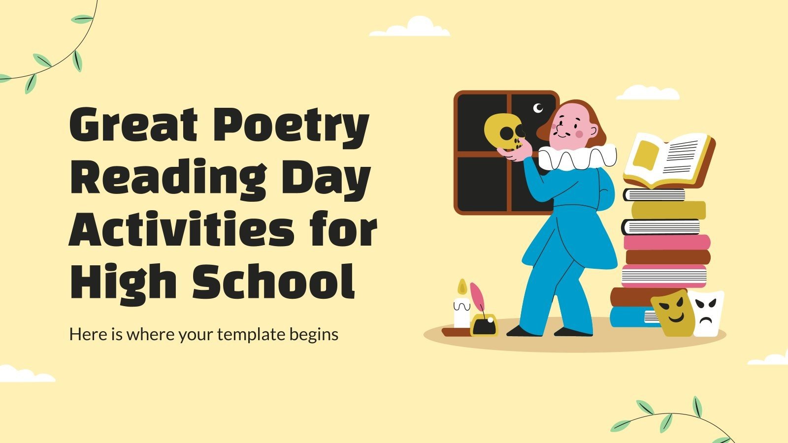 Great Poetry Reading Day Activities for High School