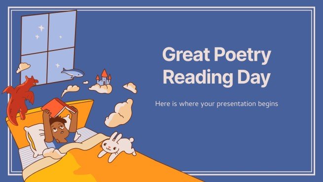 Plantillas gratuitas de Google Slides y PowerPoint sobre la lectura