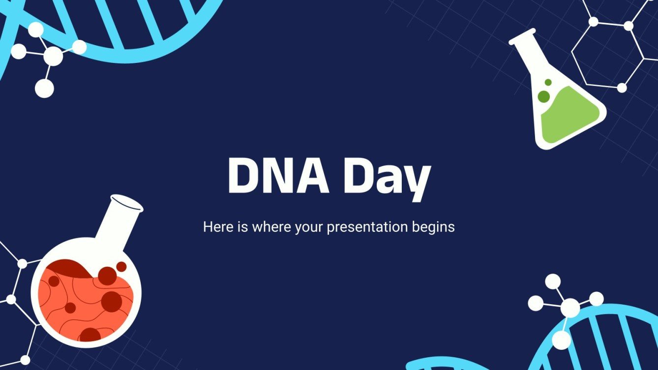 Free templates about DNA for Google Slides and PowerPoint