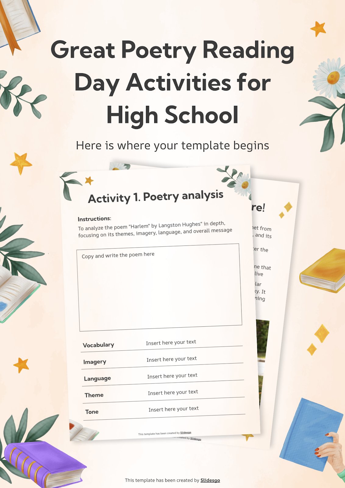 Great Poetry Reading Day Activities for High School