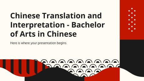 Free Chinese Language-themed Google Slides and PPT Templates