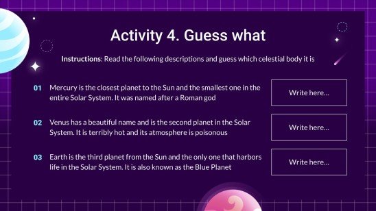 Middle School Activities to Celebrate Astronomy Day