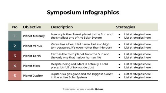Symposium Infographics Template