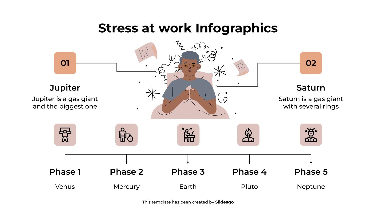 Stress at Work Infographics