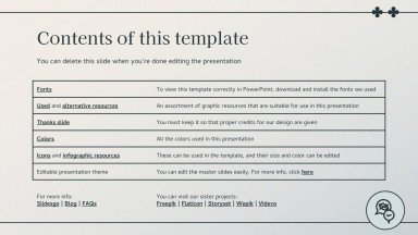 Keep Silence Presentation Template Presentation