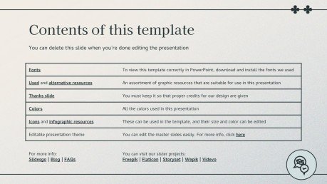Keep Silence Presentation Template Presentation