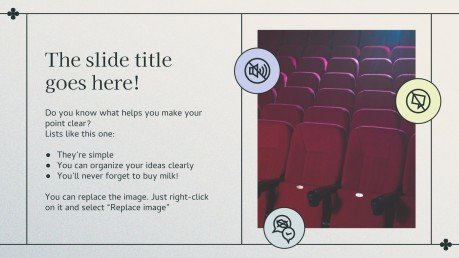 Keep Silence Presentation Template Presentation