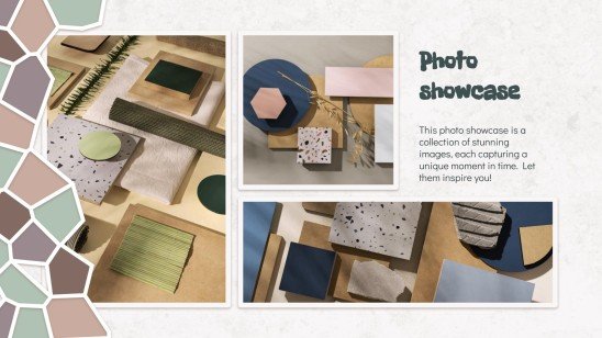 Stone Mosaic Style Portfolio Presentation
