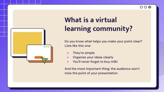 Virtual Learning Communities Presentation