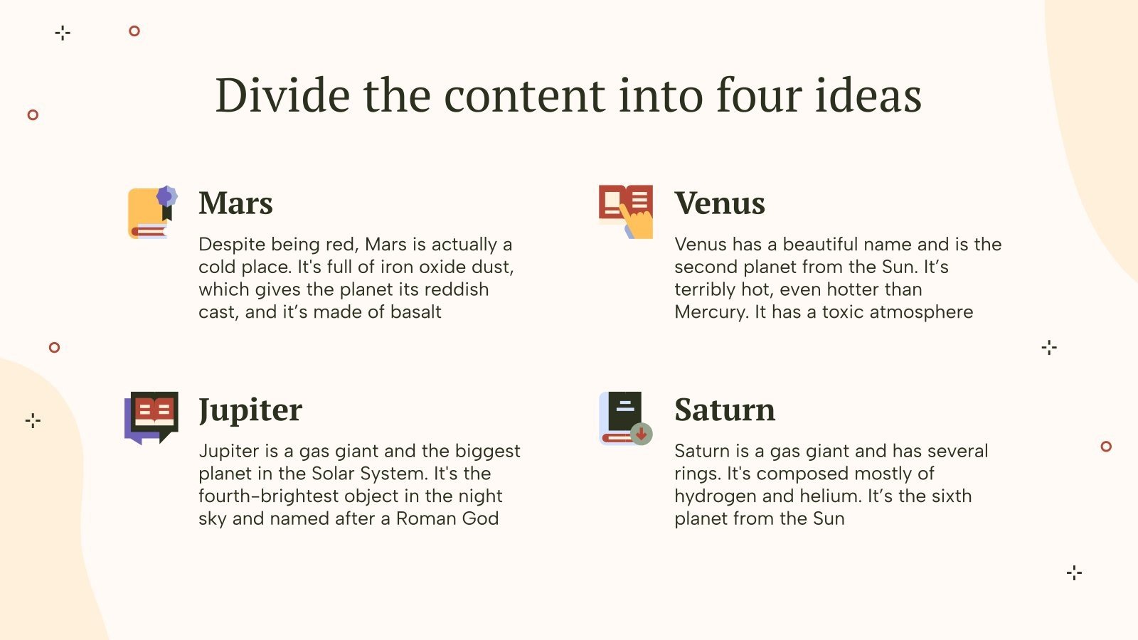 Elements and Types of Plot Presentation