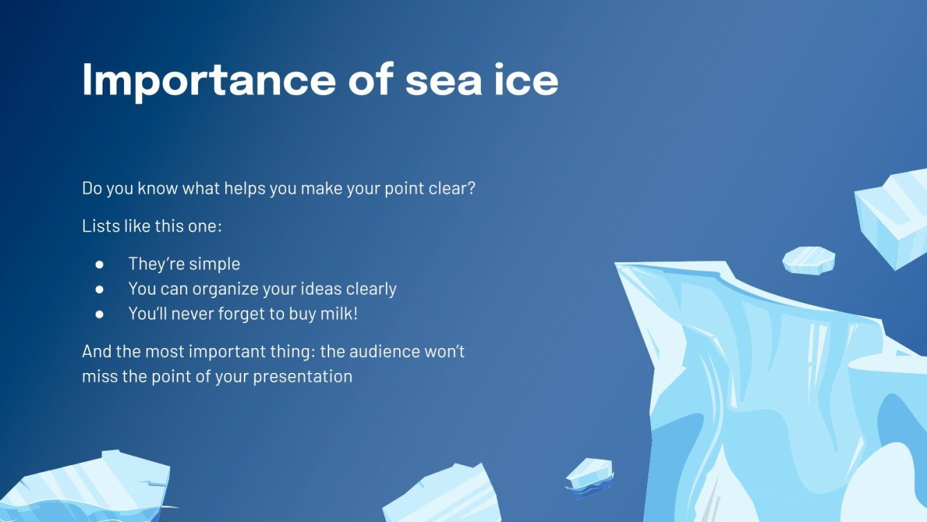 Arctic and Antarctic Sea Ice Presentation