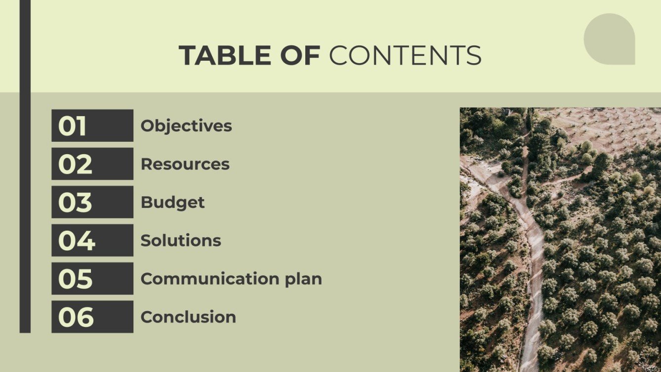 Land Management Project Proposal Presentation