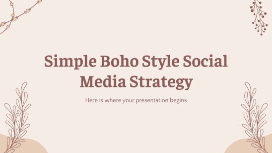 Free Boho-inspired templates for Google Slides & PowerPoint