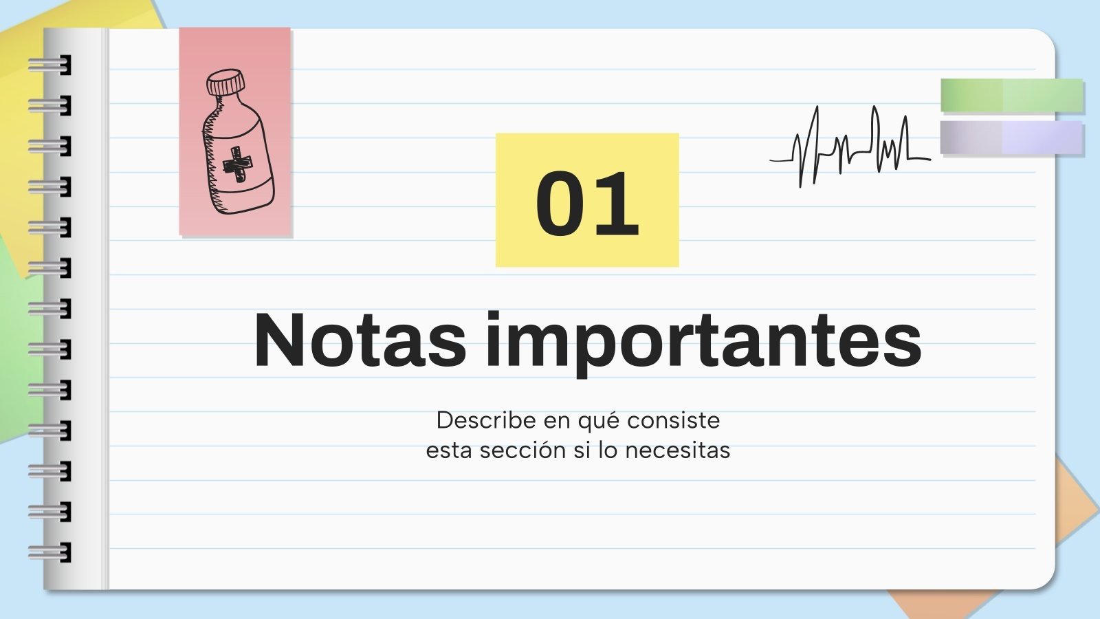 Medical Notebook Presentation