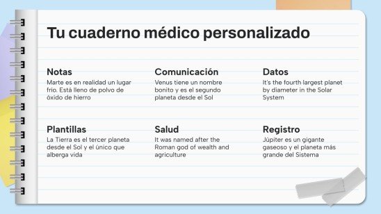 Medical Notebook Presentation