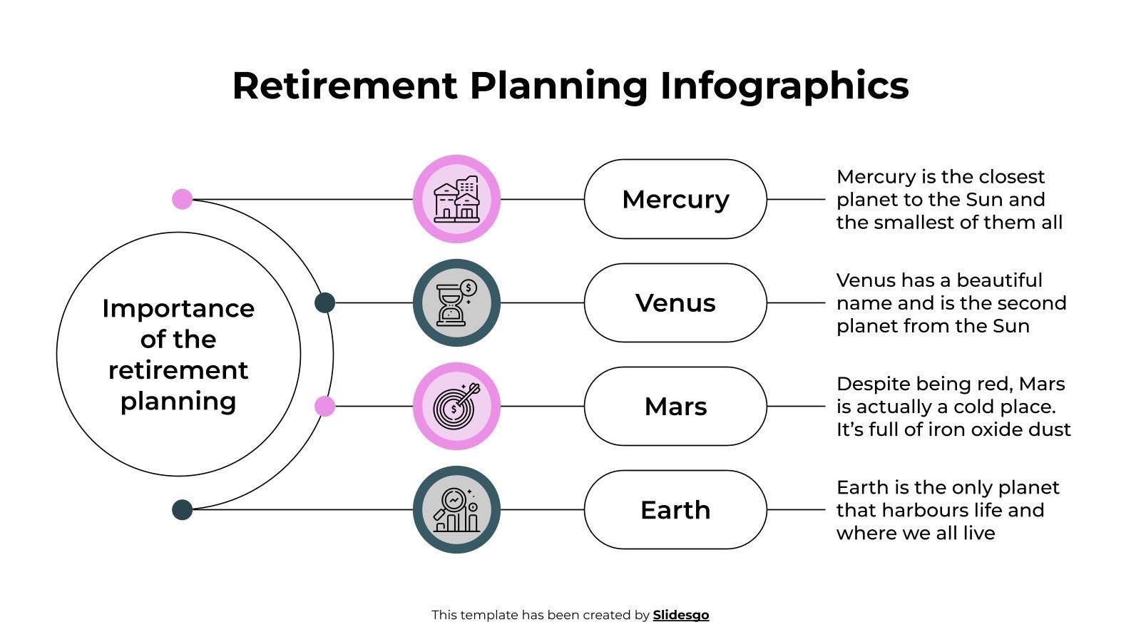 Retirement Planning Infographics Template