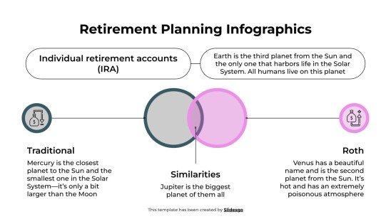 Retirement Planning Infographics Template