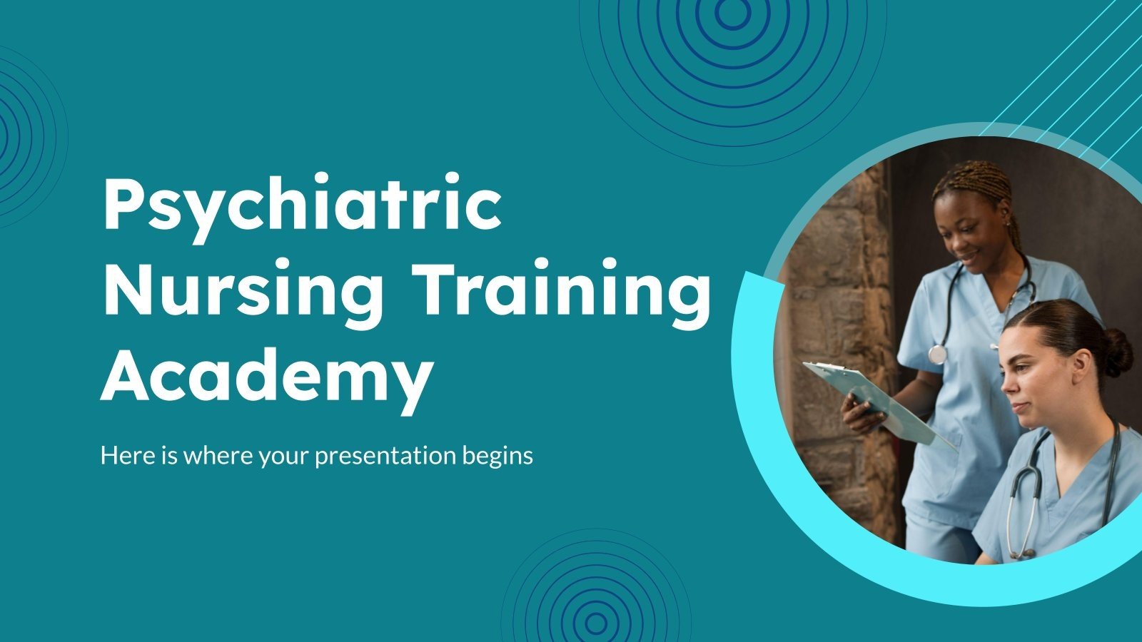 Psychiatric Nursing Training Academy Presentation