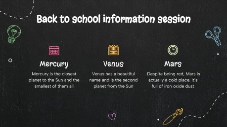 Back to School Info for Parents & Students Presentation