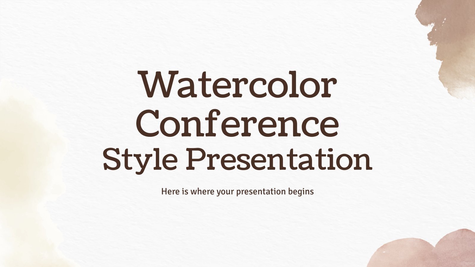 Free Google Slides & PowerPoint templates about conferences