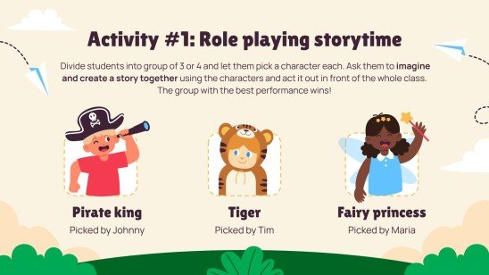 Collaboration Activities for Elementary Presentation