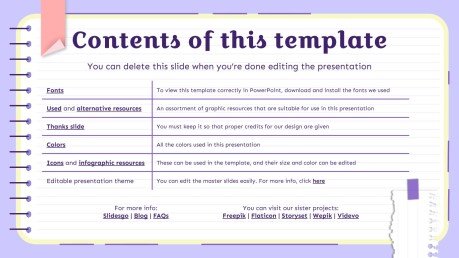 Notebook Slideshow Presentation