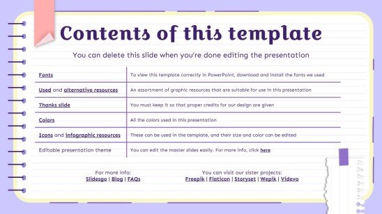 Notebook Slideshow Presentation