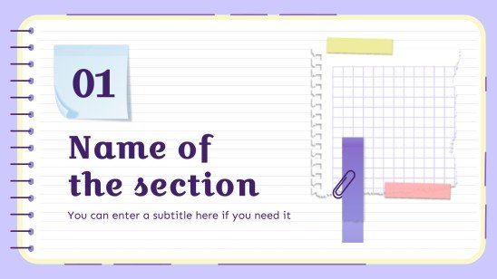 Notebook Slideshow Presentation