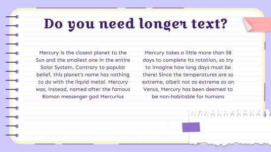 Notebook Slideshow Presentation