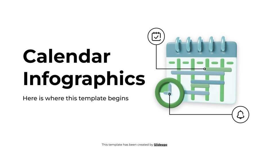 Calendar Infographics Template