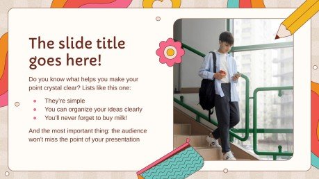 Welcome to Middle School Class Presentation