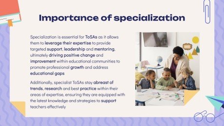 TOSA - Subject Specialization Template Presentation