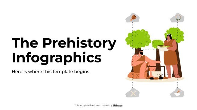 The Prehistory Infographics Template