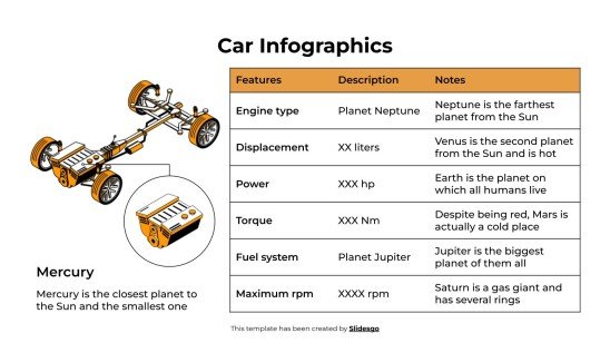 Car Infographics Template