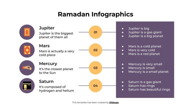 Ramadan Infographics Template