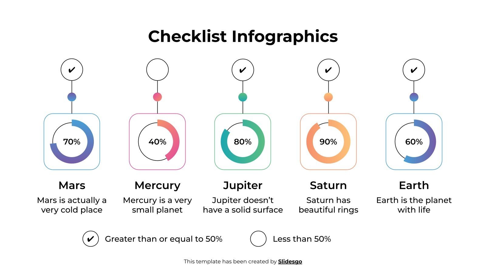Checklist Infographics Template